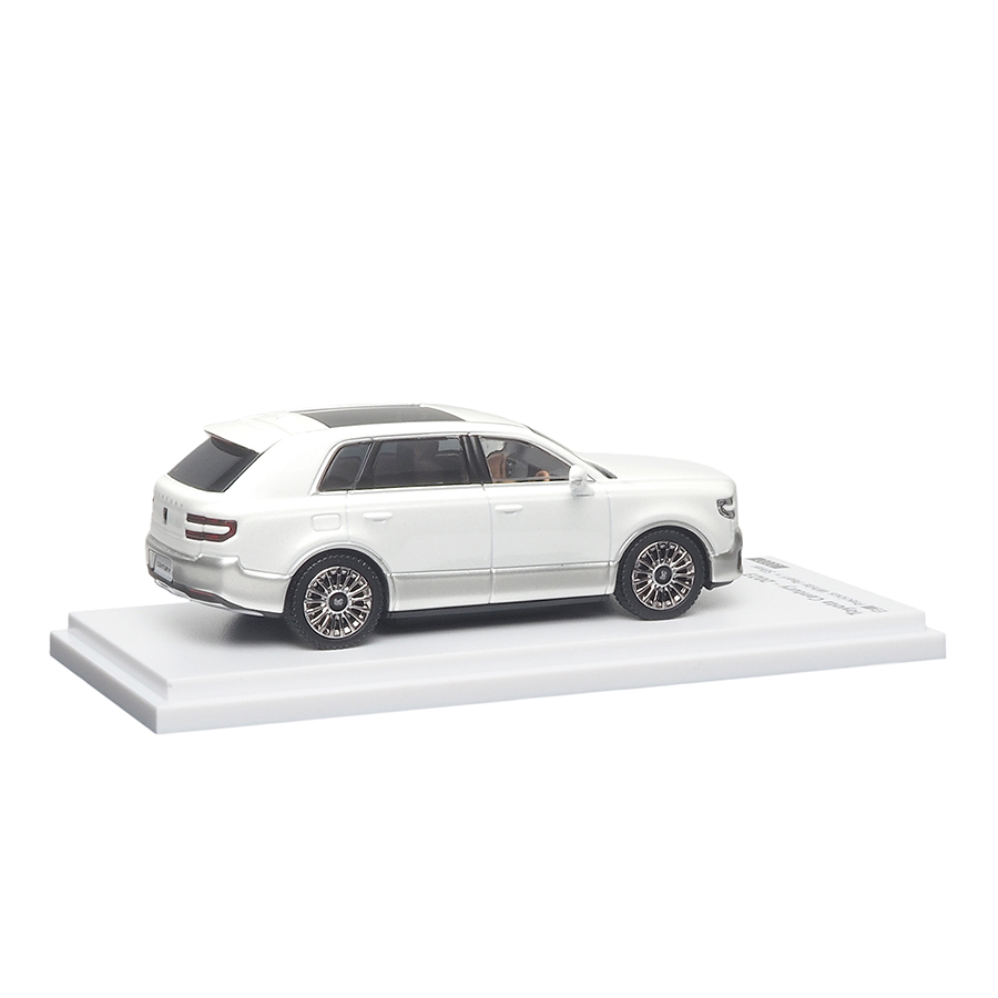 丰田世极 2023款 白鶴 単彩 白色 （右舵） 1/64-系列产品-Almost Real Model